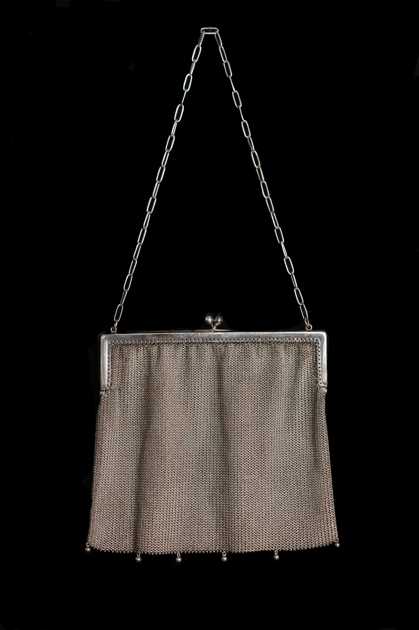 1920s German Silver Chainmail Purse – Demetra Vintage